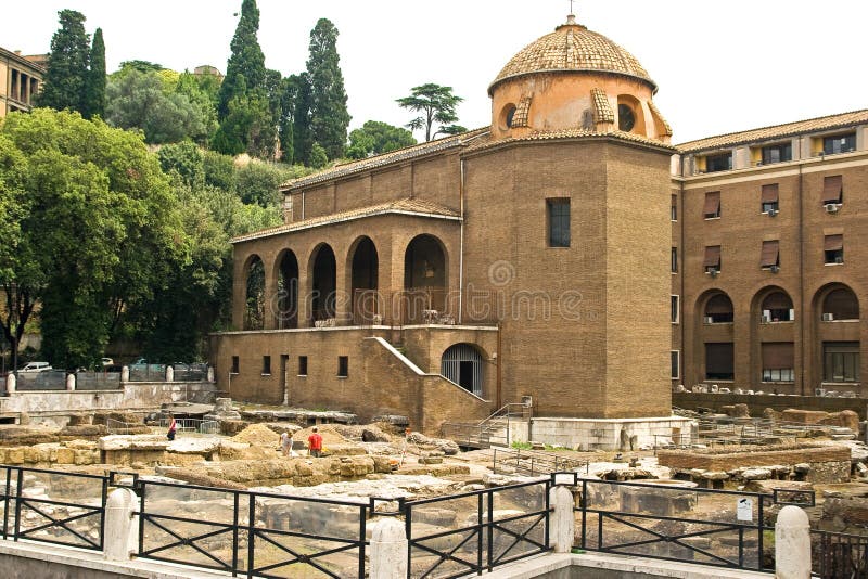 Archaeologists in Ruins, Italy, Rome Stock Photo - Image of rome, ruins ...