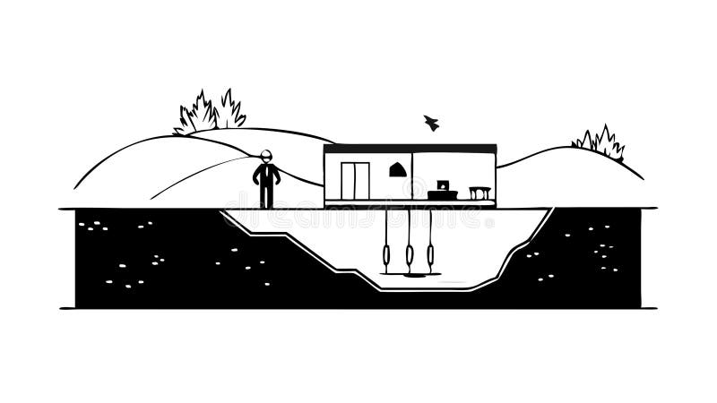 Archaeology Excavation Mining Work Vector Icon, Vector Design ...