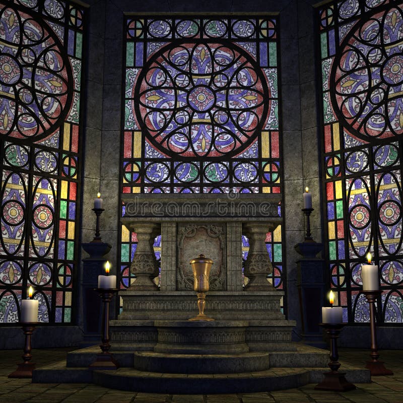 Fantasy vault 1 stock illustration. Illustration of vault - 13461405