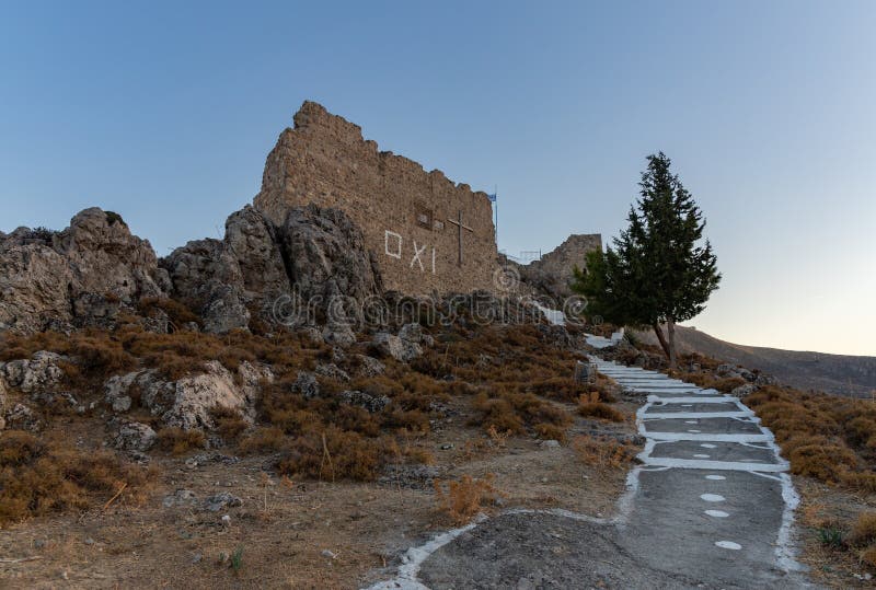 Archangelos Fort Castle stock photo. Image of castle - 373913970