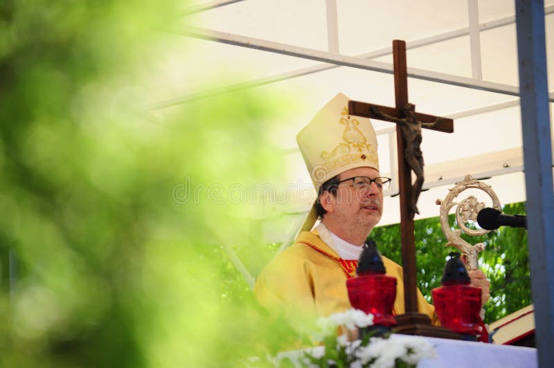 Archbishop Claudio Gugerotti Editorial Photography - Image of chastity ...