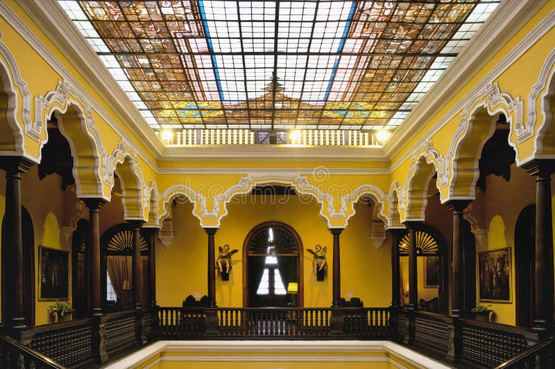 Archbishop S Palace, Main Hall, Lima, Peru Editorial Stock Photo ...