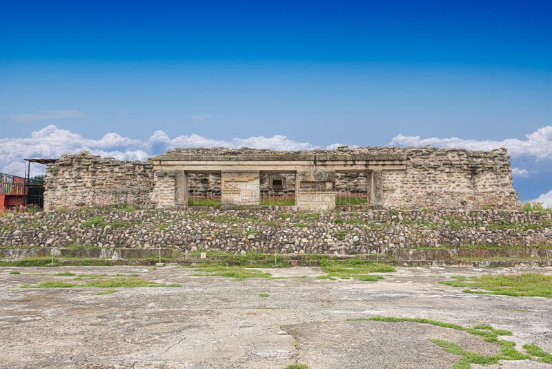 Archeaological Site of Mitla, in Oaxaca, Mexico Stock Image - Image of ...