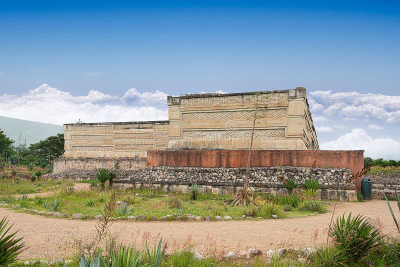 Archeaological Site of Mitla, in Oaxaca, Mexico Stock Photo - Image of ...