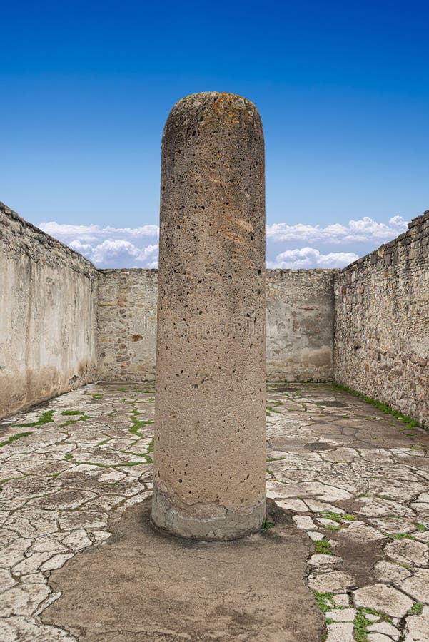 Archeaological Site of Mitla, in Oaxaca, Mexico Stock Photo - Image of ...