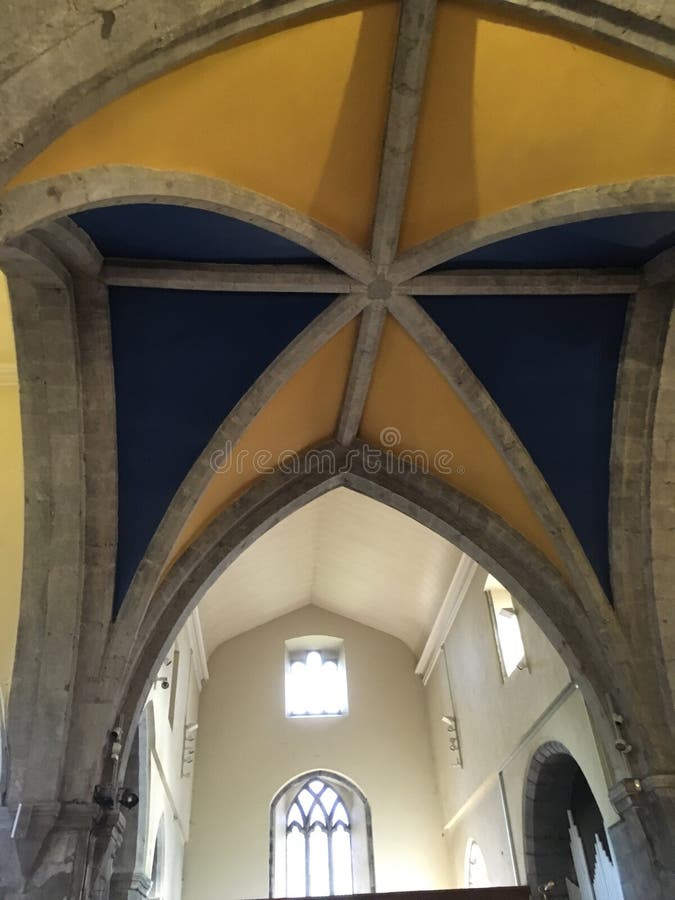 Arched Ceiling stock photo. Image of ireland, galway - 110163218