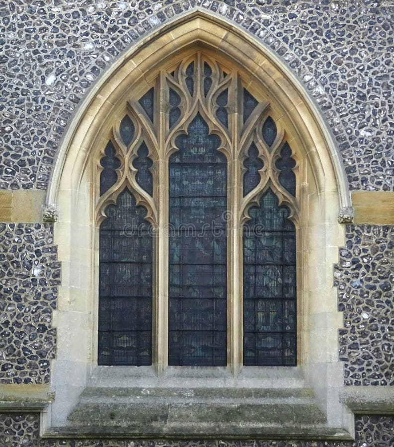 Arched Church Windows stock photo. Image of christianity - 86669926