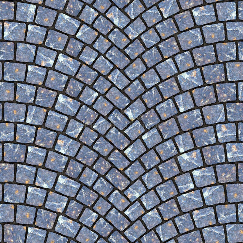 Arched Cobblestone Pavement Texture 053 Stock Illustration ...