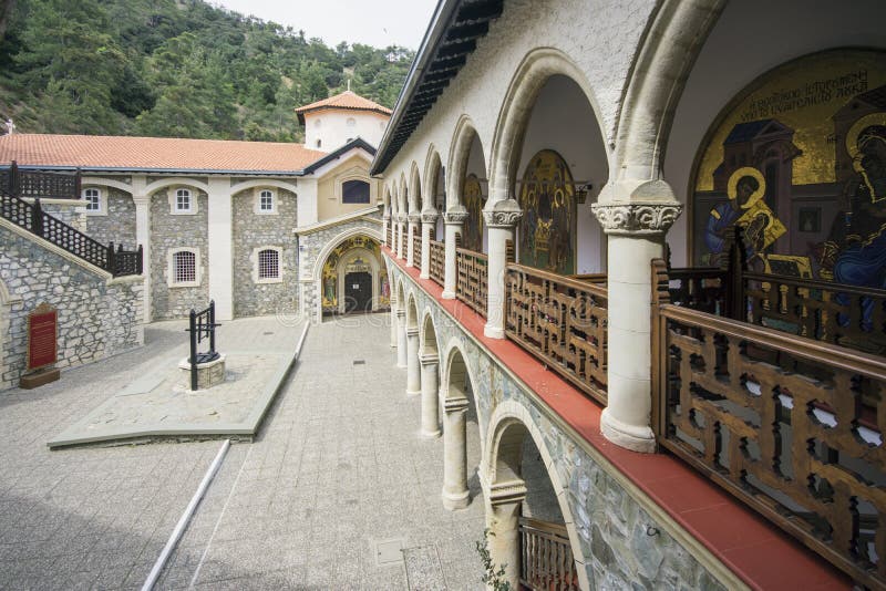 Kykkos Monastery in Cyprus editorial image. Image of culture - 147987775