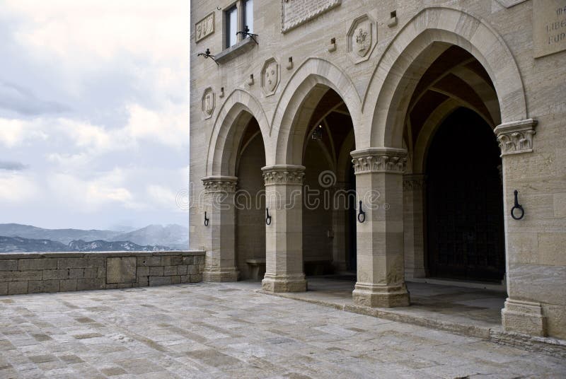 Arched facade stock image. Image of architecture, european - 32299665