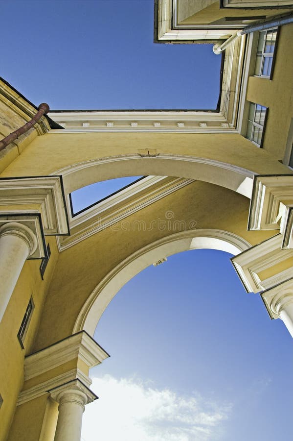 Arched old building stock image. Image of dome, entrance - 15051795