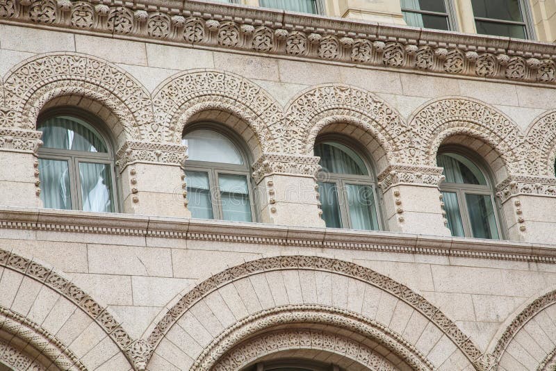 Arched and Ornate Windows stock photo. Image of urban - 41265822