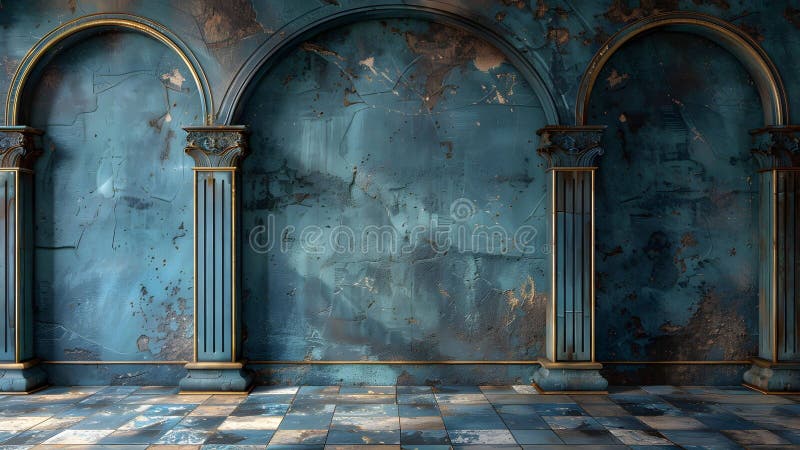Arched Panel Silhouettes in Design. Stock Illustration - Illustration ...
