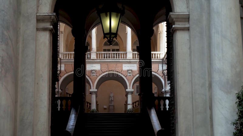 Arched Passage To Old Architectural Building. Action Stock Photo ...