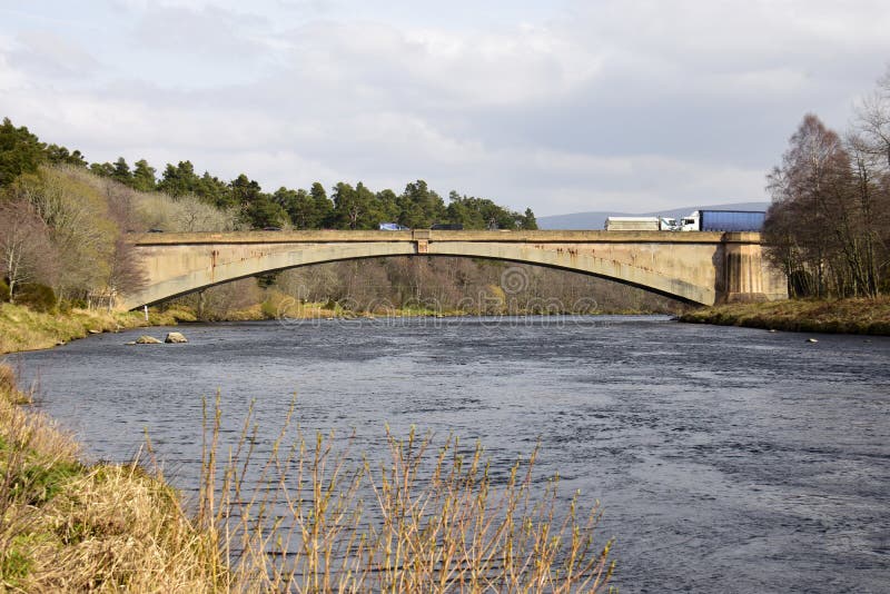 Arched stone modern bridge stock photo. Image of bridge - 178752060