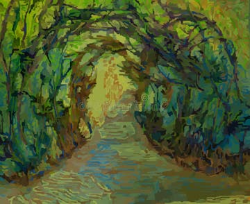 Arch Overgrown Stock Illustrations – 708 Arch Overgrown Stock ...