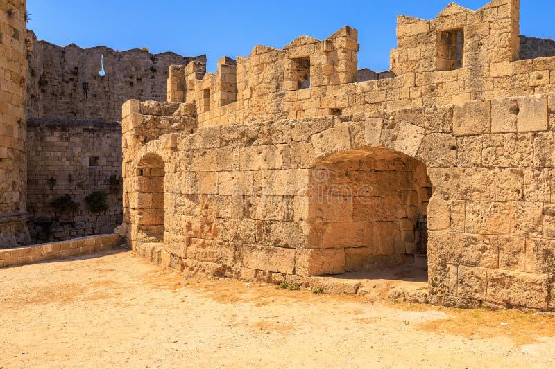 Arched Vault of an Ancient City. Background with Selective Focus and ...
