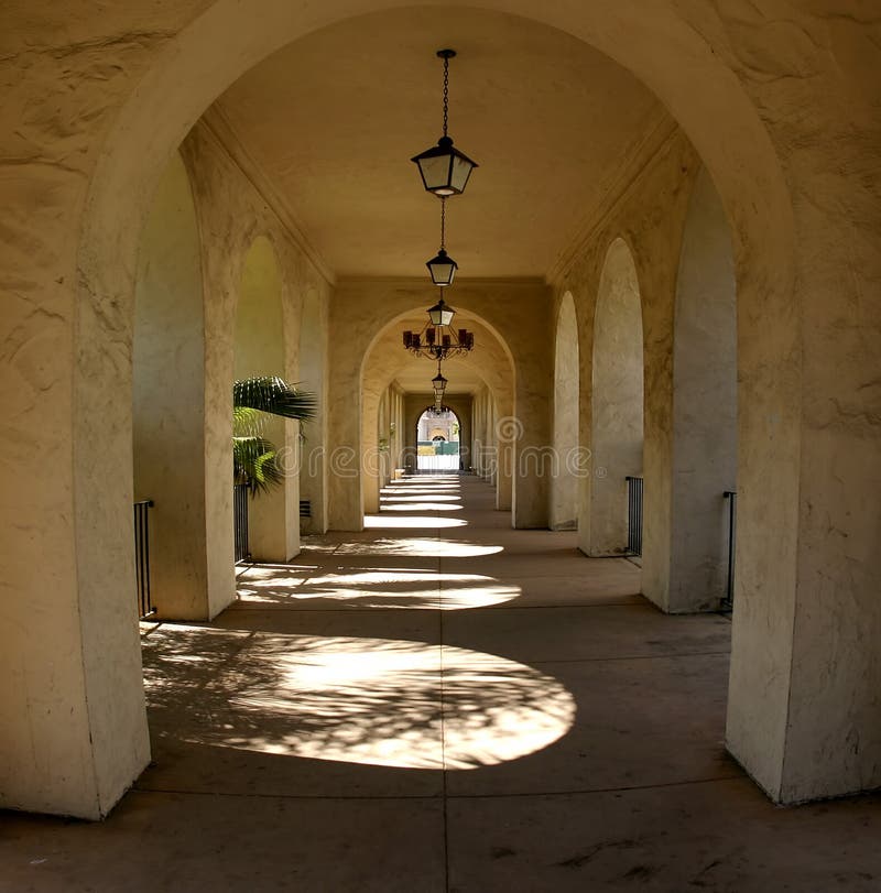 Spanish style architecture stock image. Image of exterior - 4632613