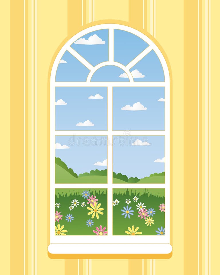 Arched Window Stock Illustrations – 24,878 Arched Window Stock ...