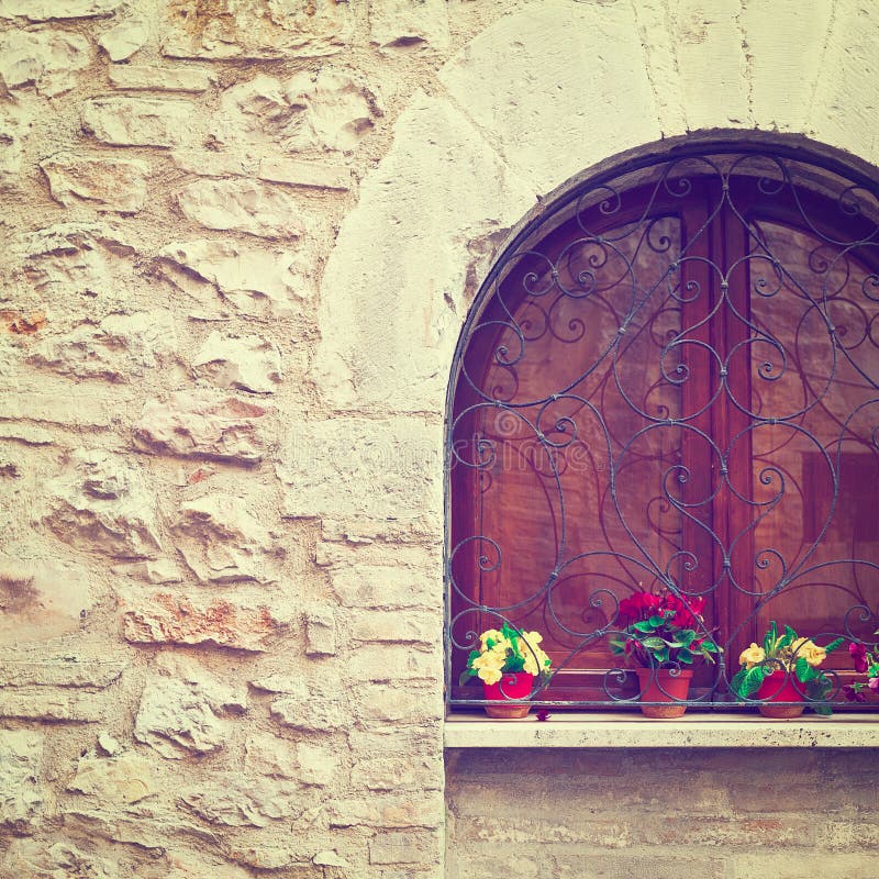 Arched Window stock image. Image of mediterranean, history - 72825755