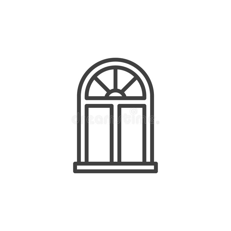Arched Window Logo Stock Illustrations – 59 Arched Window Logo Stock ...