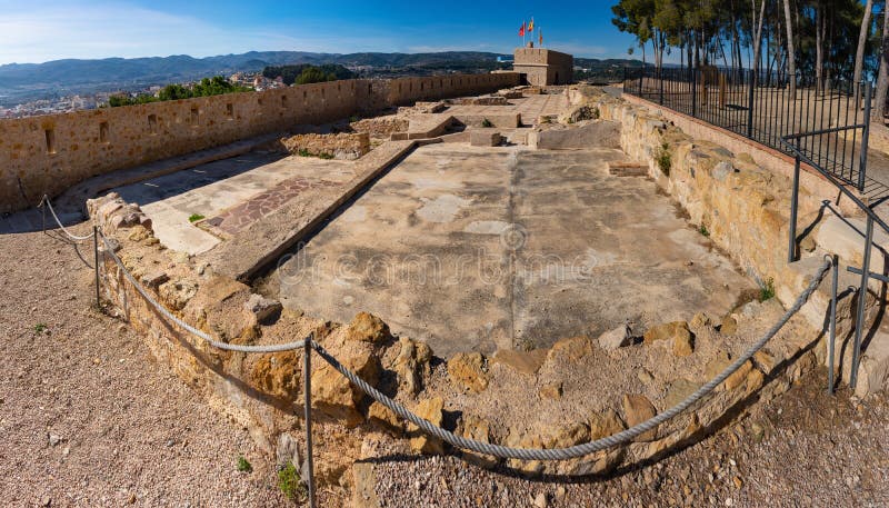 Archeological Remains in Segorbe Stock Photo - Image of castle, fort ...