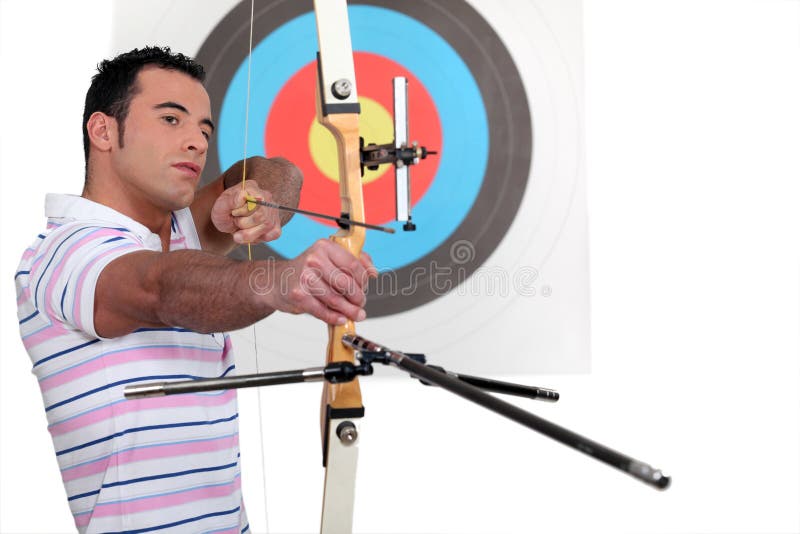 Archer stock photo. Image of adult, recreation, focus - 27189284