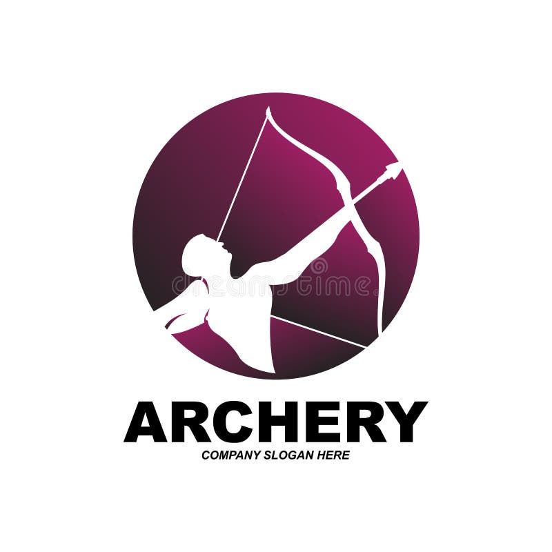 Archer Fighter Logo Design, Arrow Direction Target, Royal Protector ...