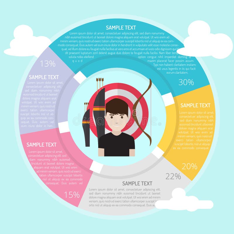 Infographic Archery Stock Illustrations – 1,294 Infographic Archery ...