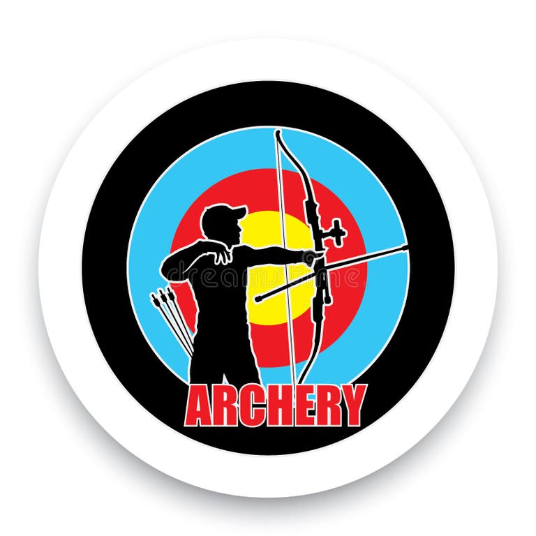 Archery Template Stock Illustrations – 4,948 Archery Template Stock ...