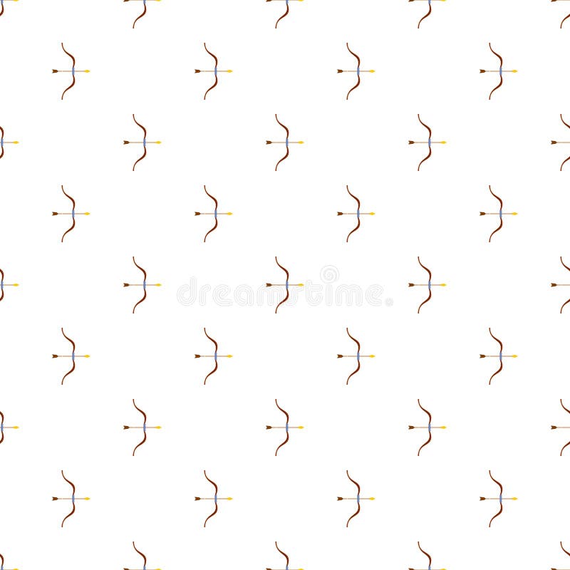 Archery Pattern Seamless Vector Stock Vector - Illustration of ...