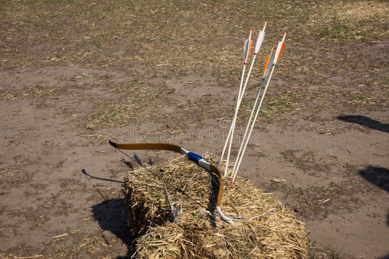 Archery shooting target stock photo. Image of bullseye - 51884770