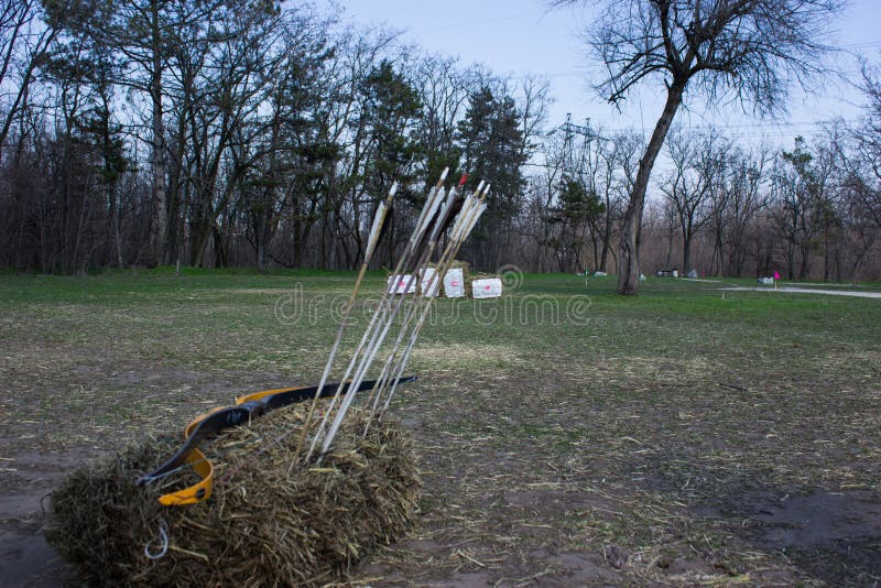 Archery shooting target stock photo. Image of olympic - 51884776