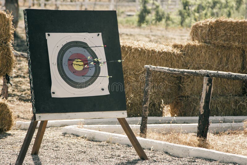 Hay Bale Archery Target Stand