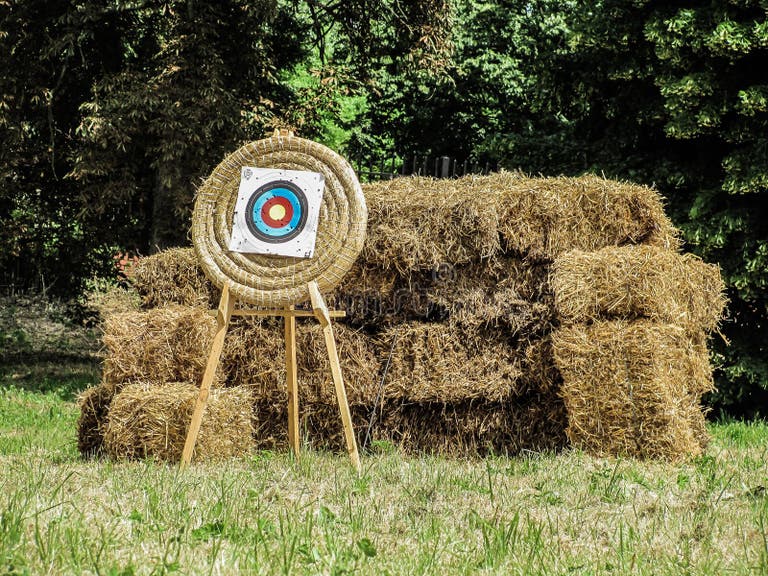 Archery target shield stock photo. Image of shield, archery - 51157944