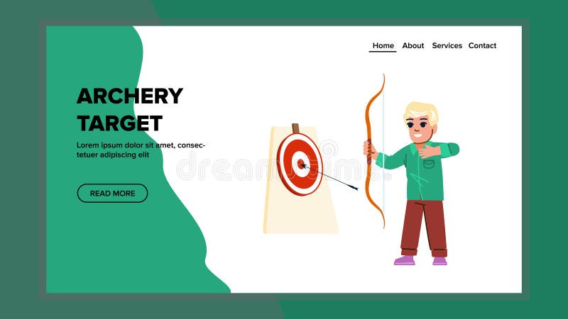 Archery target vector stock vector. Illustration of archery - 281086790