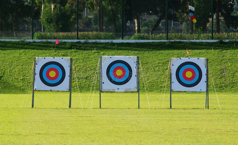 Archery Targeting stock image. Image of competition, objective - 84242599