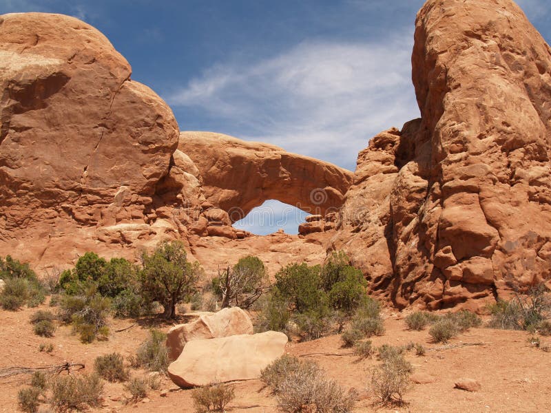 Natural stone arch stock photo. Image of natural, arch - 7566250