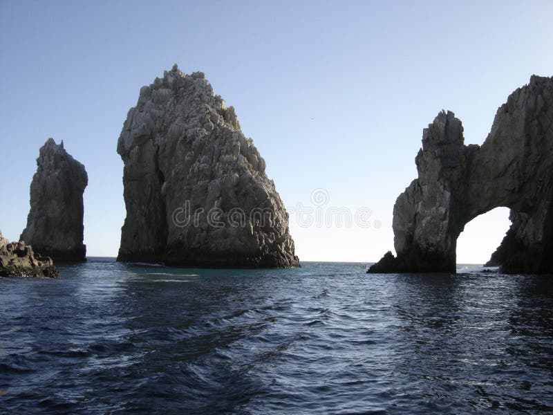 Cabo San Lucas Arch stock image. Image of sailing, resort - 318389