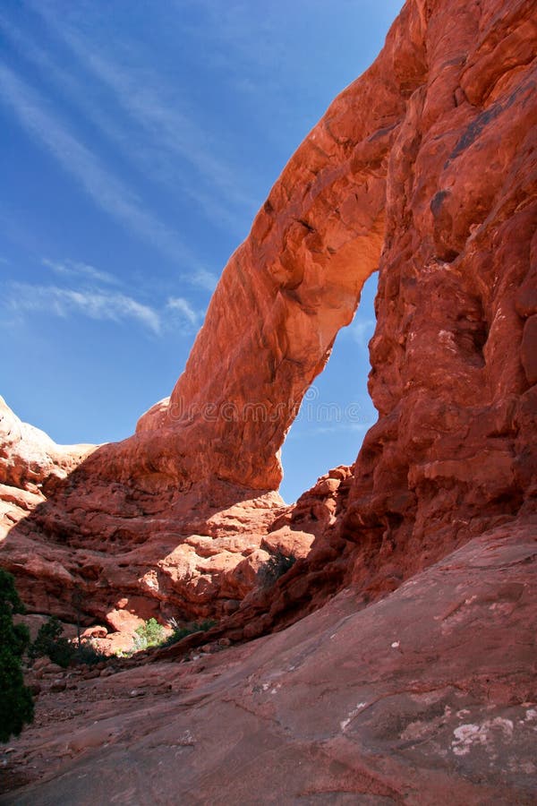 In Arches canyon stock image. Image of field, generated - 14254219
