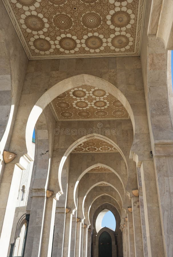 Decorated Arches In The Hagia Sophia, Istanbul, Turkey Stock Photo ...