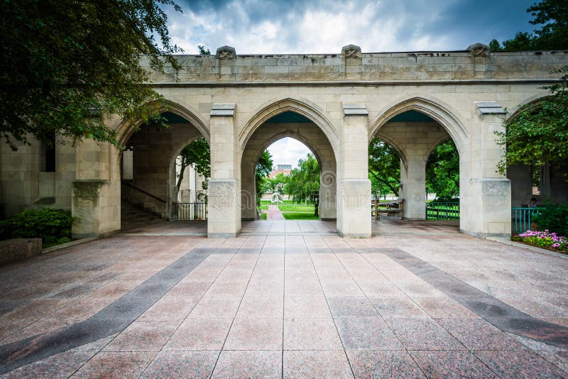Arches at Marsh Plaza at Boston University, Boston, Massachusetts ...