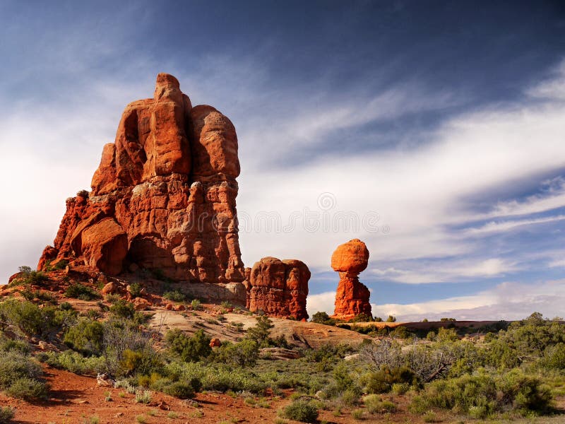 Arches National Park, Moab Utah Stock Photo - Image of sunrise, tour ...