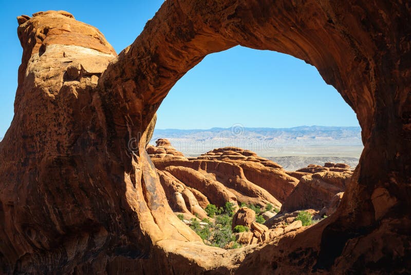 Arches National Park stock image. Image of sandstone - 61132285