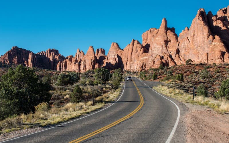 Arches National Park, Utah stock photo. Image of united - 48258720