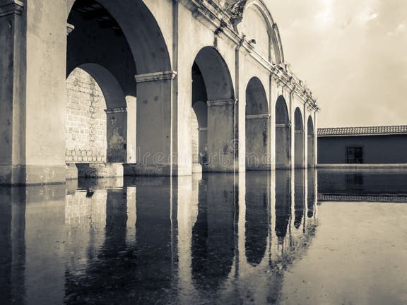 Arches over water stock image. Image of waterway, stone - 29679127