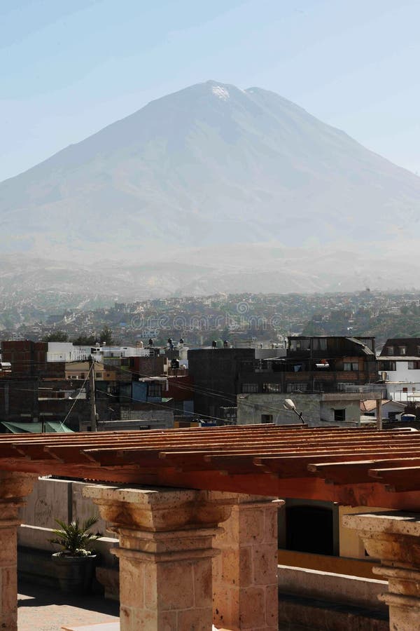 El Misti is a Strato Volcano in Southern Peru, Near the City of ...