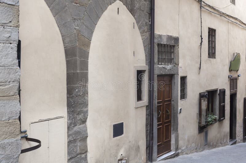 Arches stock image. Image of architecture, house, flower - 62339265