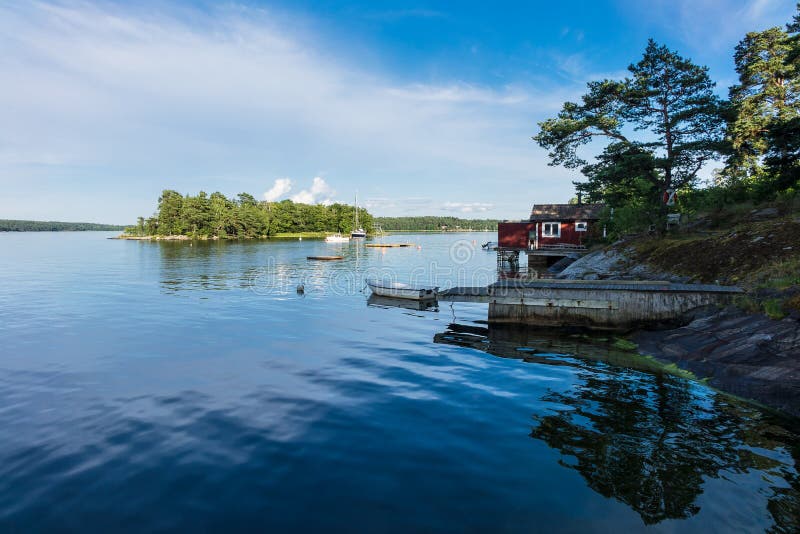 Archipelago on the Baltic Sea Coast Stock Photo - Image of shore, idyll ...