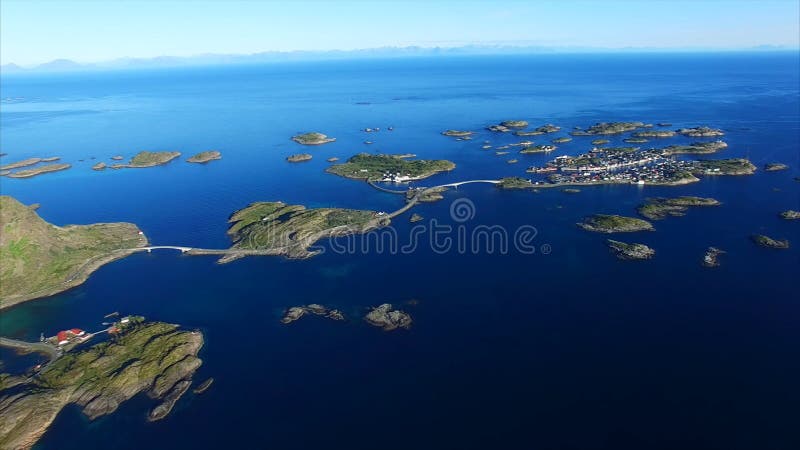 Archipelago. Islands in the Ocean, Photo from Above Stock Image - Image ...